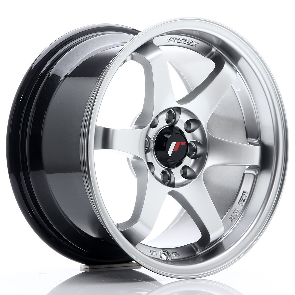 JR Wheels JR3 15x8 ET25 4x100/108 Hyper Silver - JR