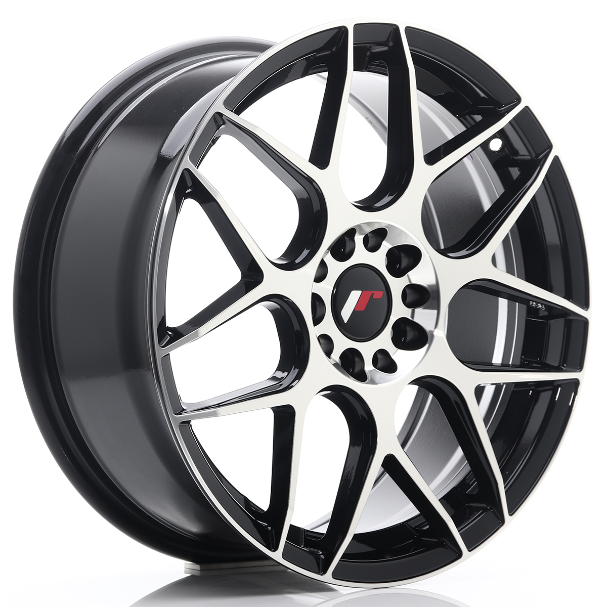 JR Wheels JR18 18x7,5 ET40 5x112/114 Black Machined Face - JR